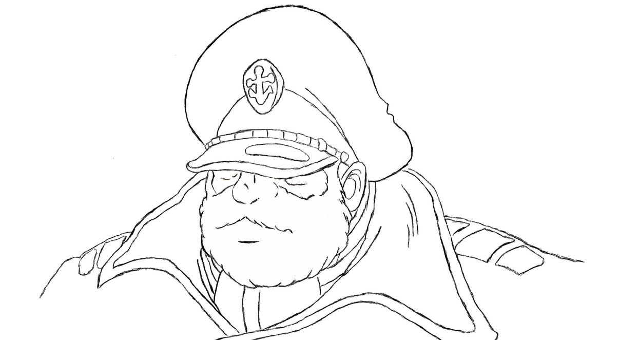 Captain Juzo Okita (Sketched) by RonnieKenworth on DeviantArt