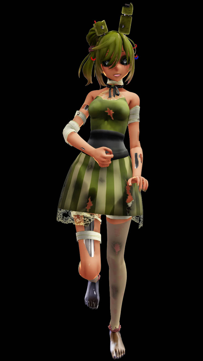 [FNAF MMD] TDA fem!Springtrap + Model DL by Rymoka on DeviantArt