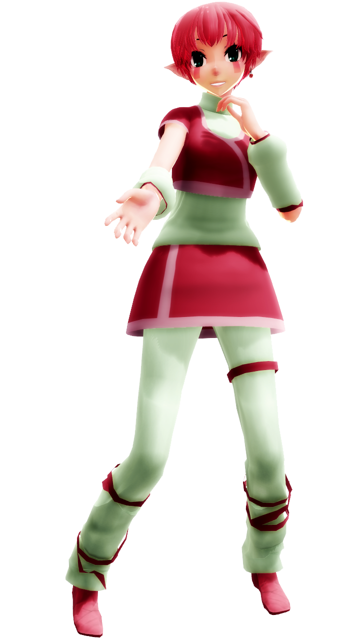 [Code Lyoko MMD] tda Aelita + Model DL by Rymoka on DeviantArt