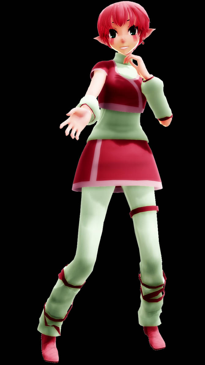 [Code Lyoko MMD] tda Aelita + Model DL by Rymoka on DeviantArt