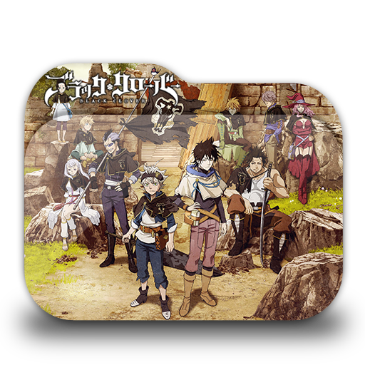 Black Clover Folder Icon by A1234567891011 on DeviantArt