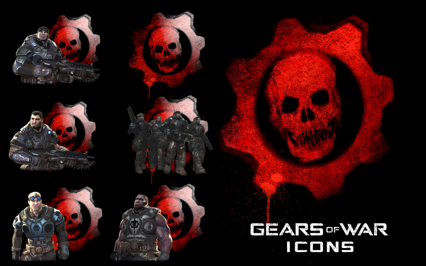 Gears Of War Icons by kokej69 on DeviantArt