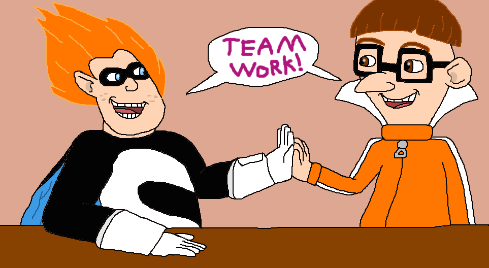 Syndrome and Vector by nickel8 on DeviantArt