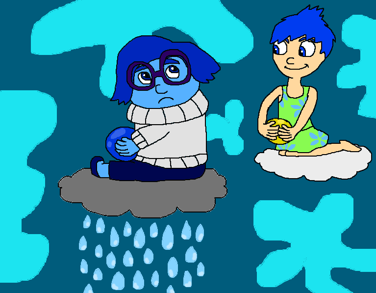 Joy and Sadness by nickel8 on DeviantArt