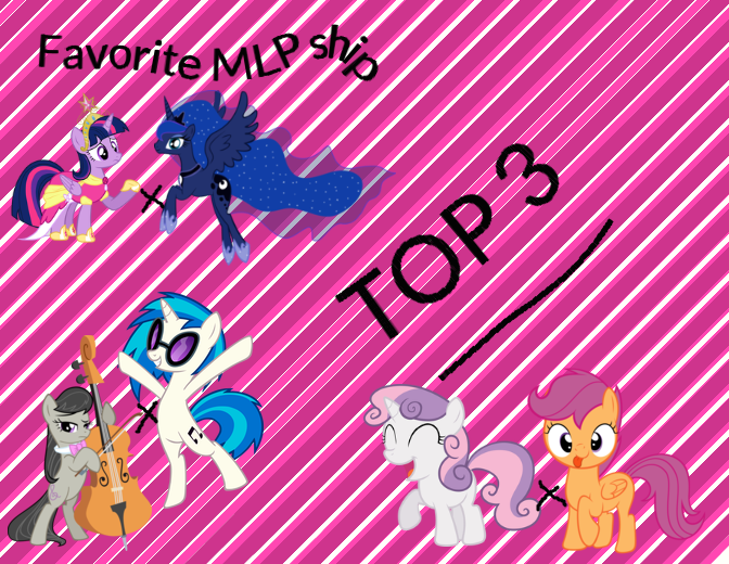 My favorite mlp ships- TOP 3 by ninjaturtle338 on DeviantArt