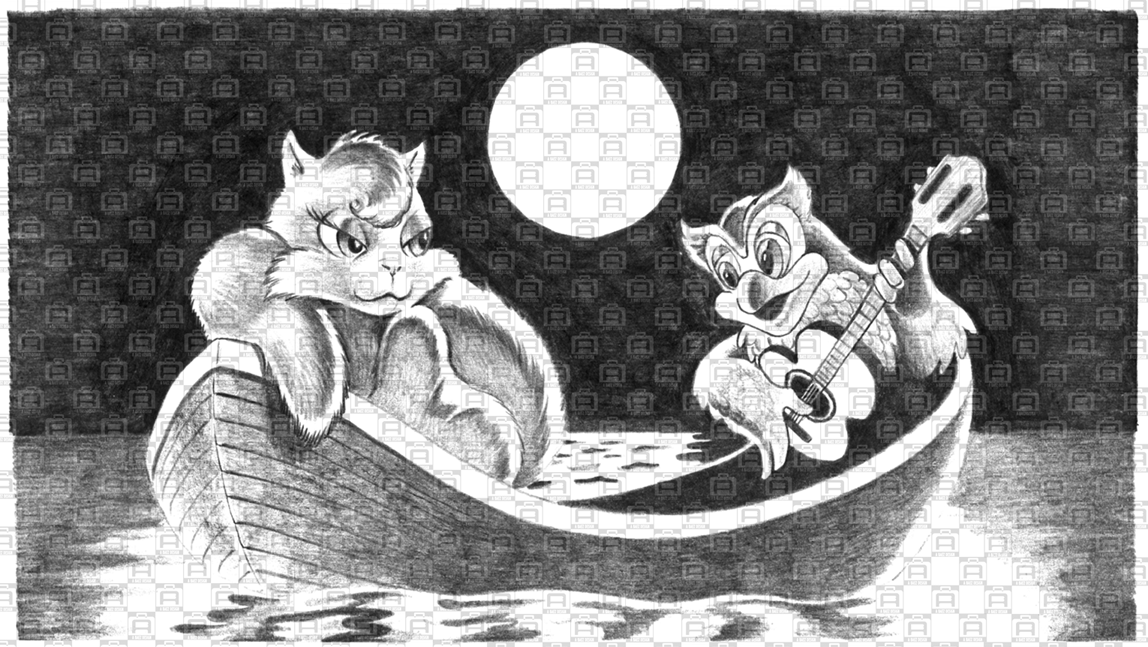 The Owl and Puss Cat by ArmandoBaez1949 on DeviantArt