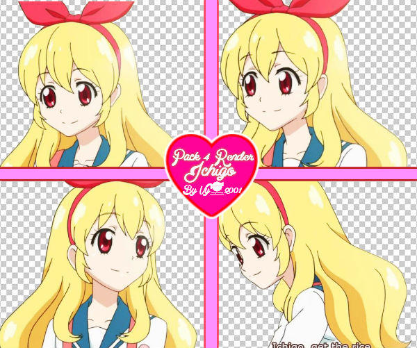 [ Pack Render #1 ] 4 Render Ichigo Hoshimiya by HimawariShiru on DeviantArt