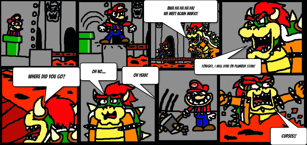 Mario comic 1-6 King Bowser Koopa by Bermattra on DeviantArt