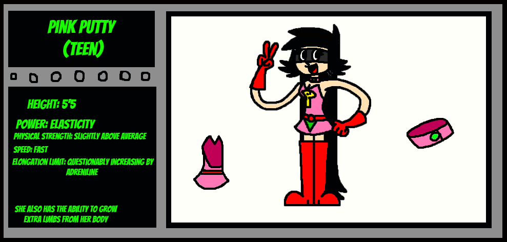 Super Weirdos Profile series 2 Pink Putty by Bermattra on DeviantArt