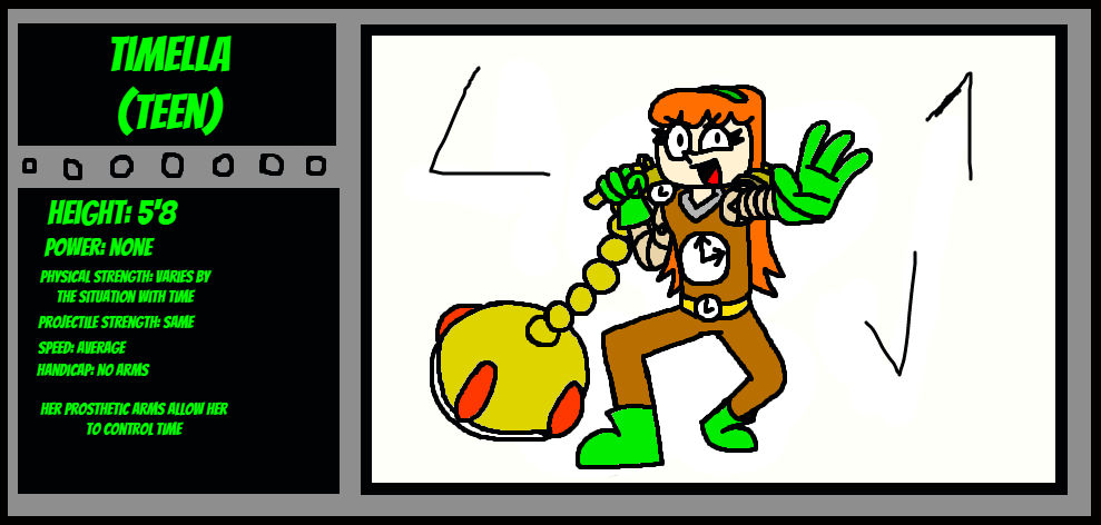 Super Weirdos Profile series 2 Timella by Bermattra on DeviantArt