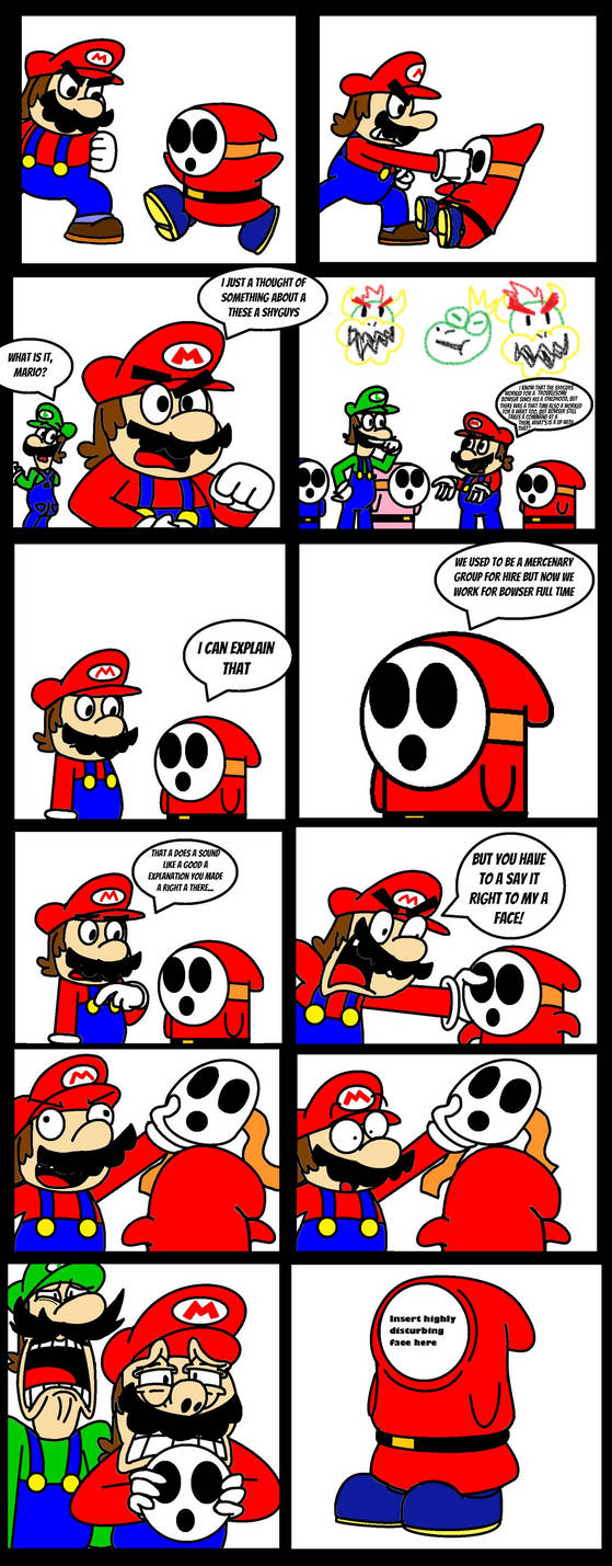 Mario comic 4-6 Shyguy by Bermattra on DeviantArt
