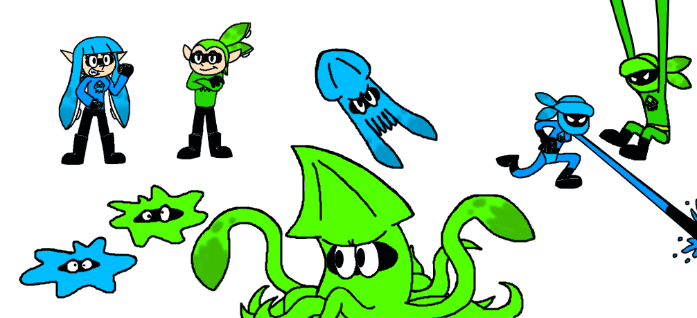 Inkling doings by Bermattra on DeviantArt