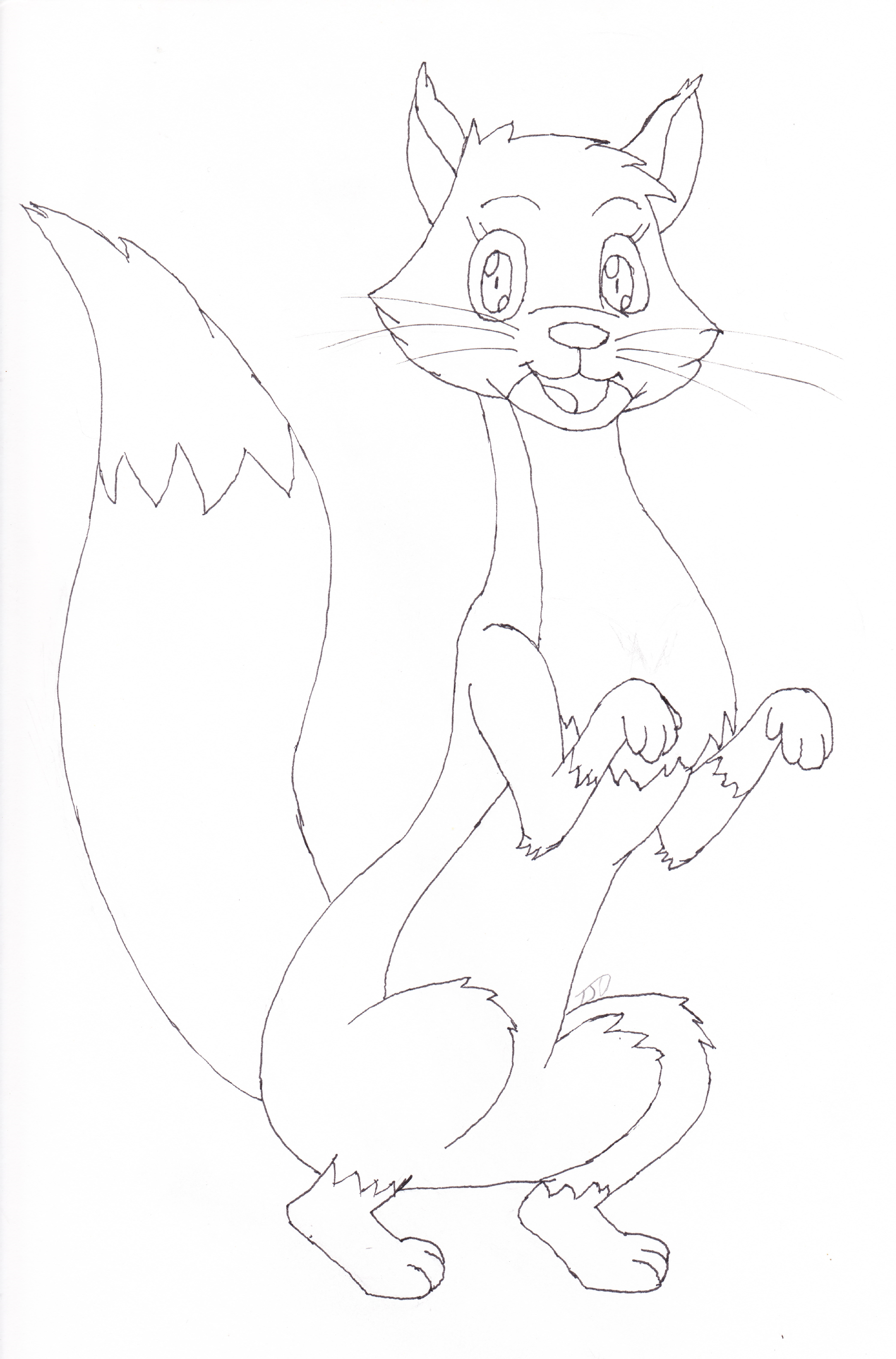 Nameless little lady by KibaStray on DeviantArt