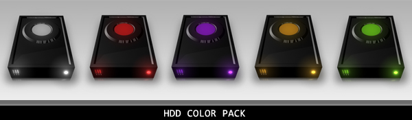 HDD Color Pack PNG by madFusion15 on DeviantArt