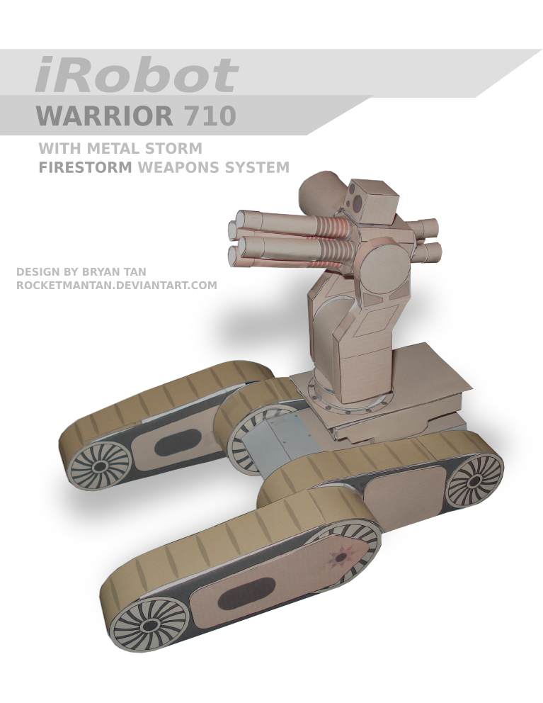 Warrior Combat Robot Papercraft by RocketmanTan on DeviantArt