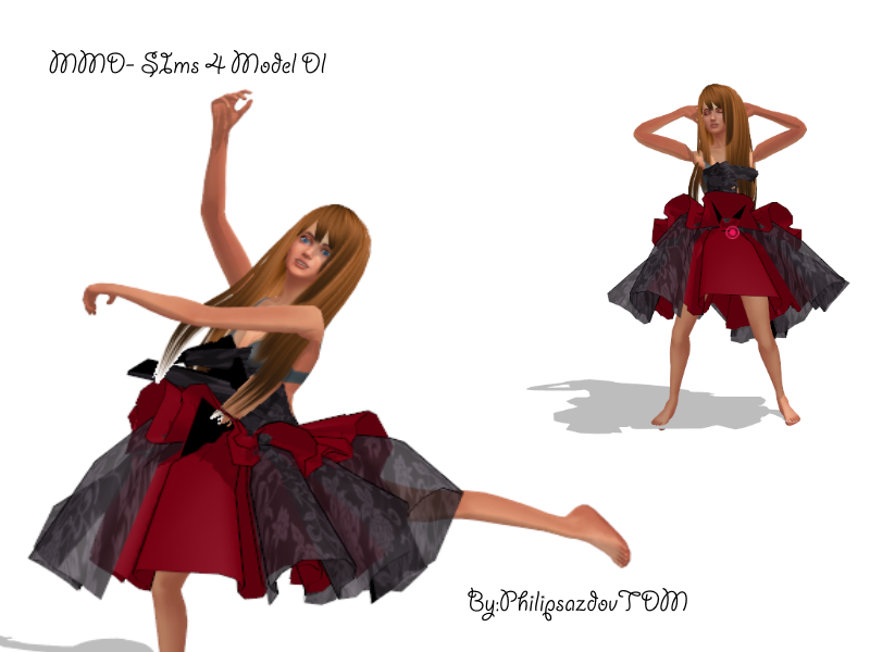 MMD Sims4 Model DL By PhilipsazdovTDM by PhilipsazdovTDM on DeviantArt