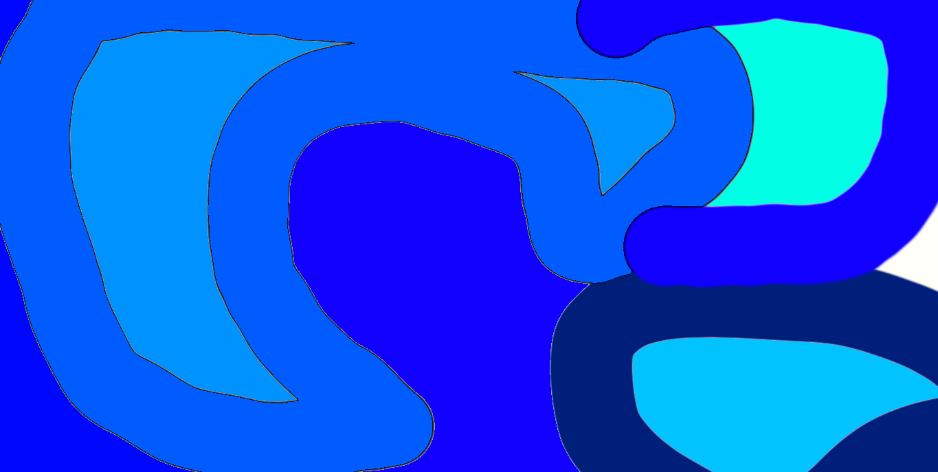 Abstract blue blob thing by SailorSun1998 on DeviantArt