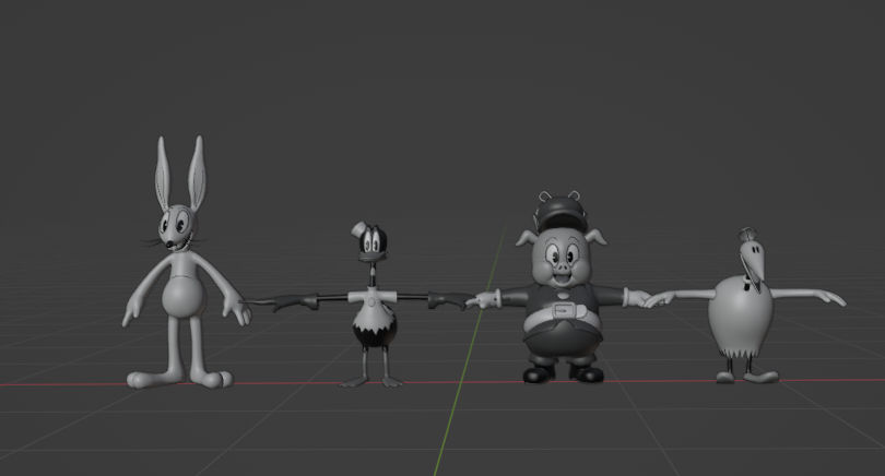 Looney Tunes World Of Mayhem 3D model Wacky Team by chrisjpro22 on ...