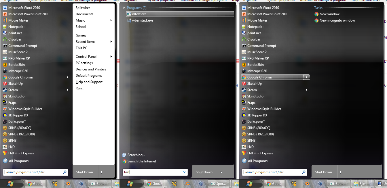 Windows Longhorn Hillel Demo Start Menu replica! by Rob55Rod on DeviantArt