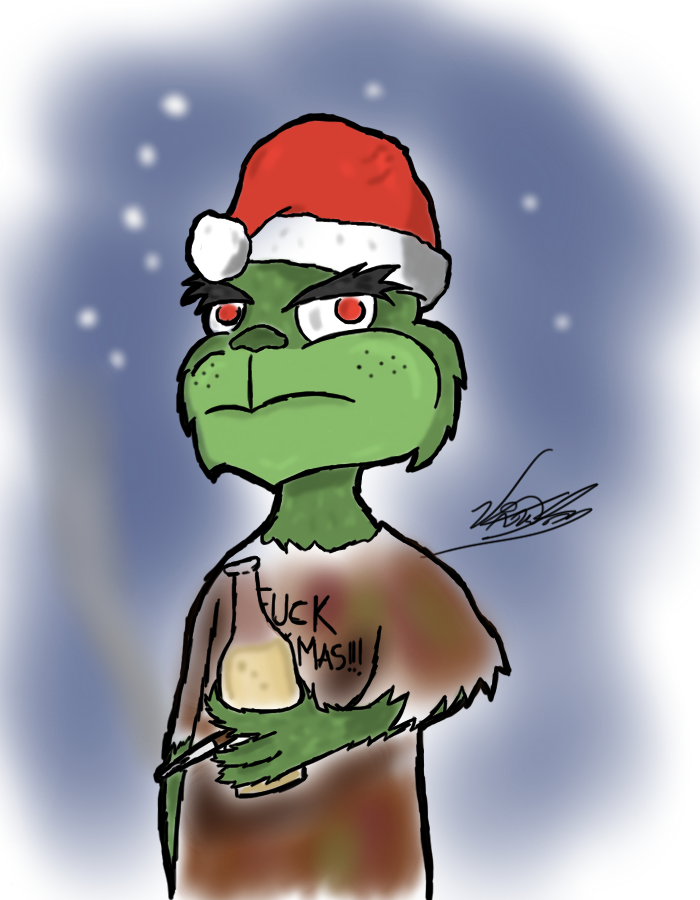 Drunk Grinch by VinkoStipeticT on DeviantArt