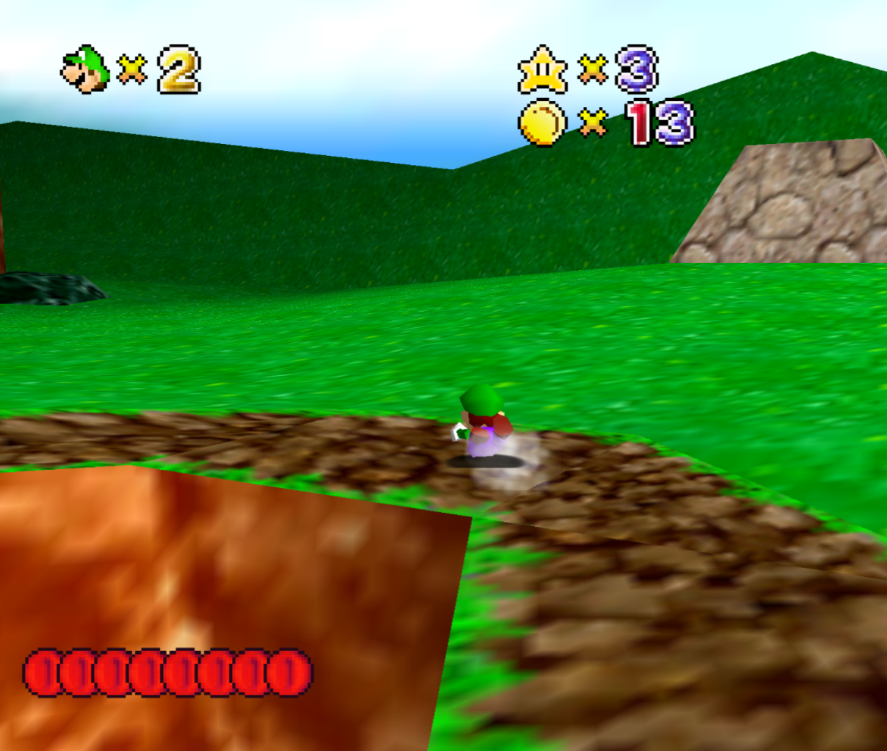 SM64 beta level but i tried to recreate it by runnerfh on DeviantArt