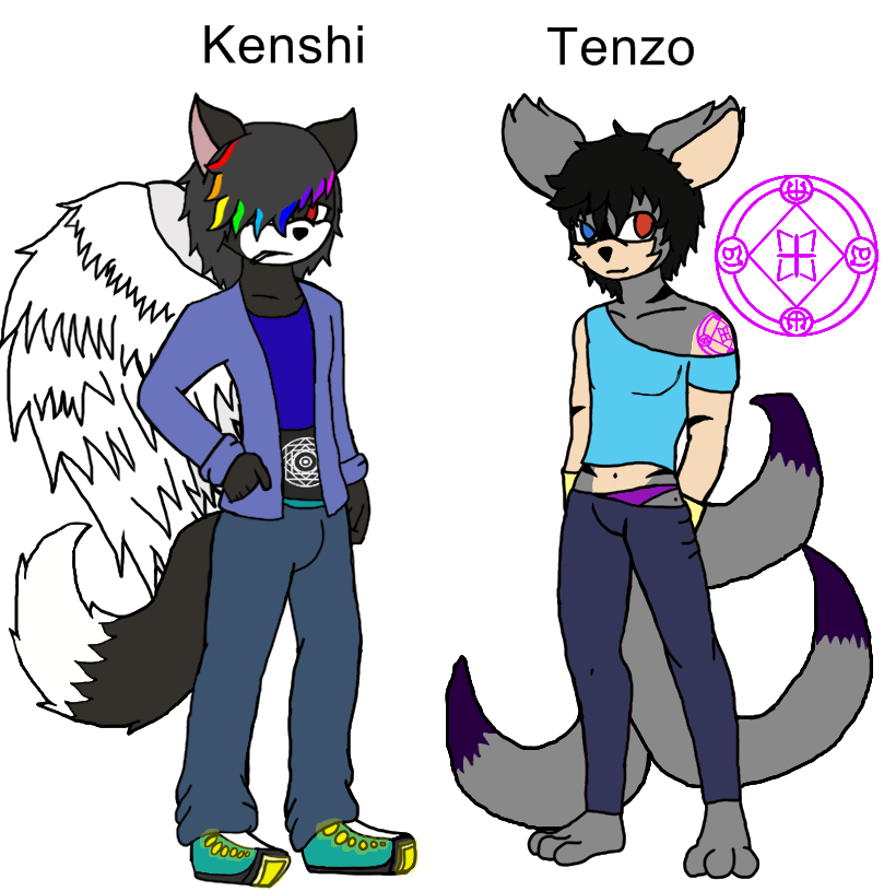 Kenshi and Tenzo by sim-phil on DeviantArt