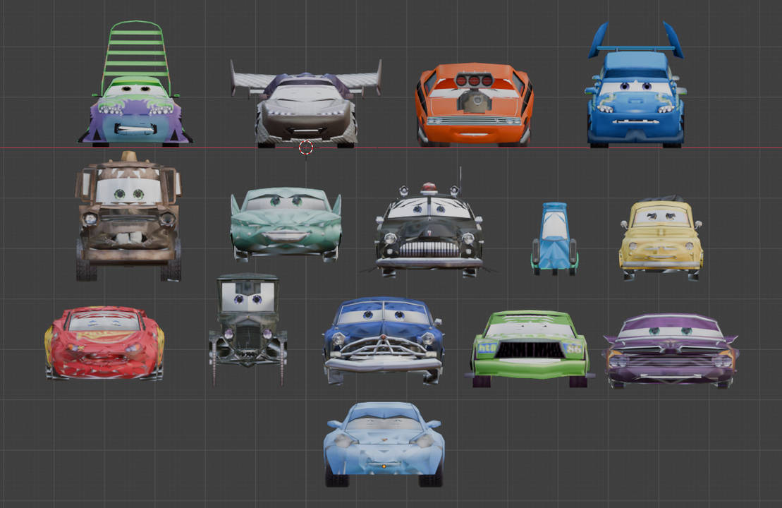 Cars PSP Models Pack by FranchuMar on DeviantArt