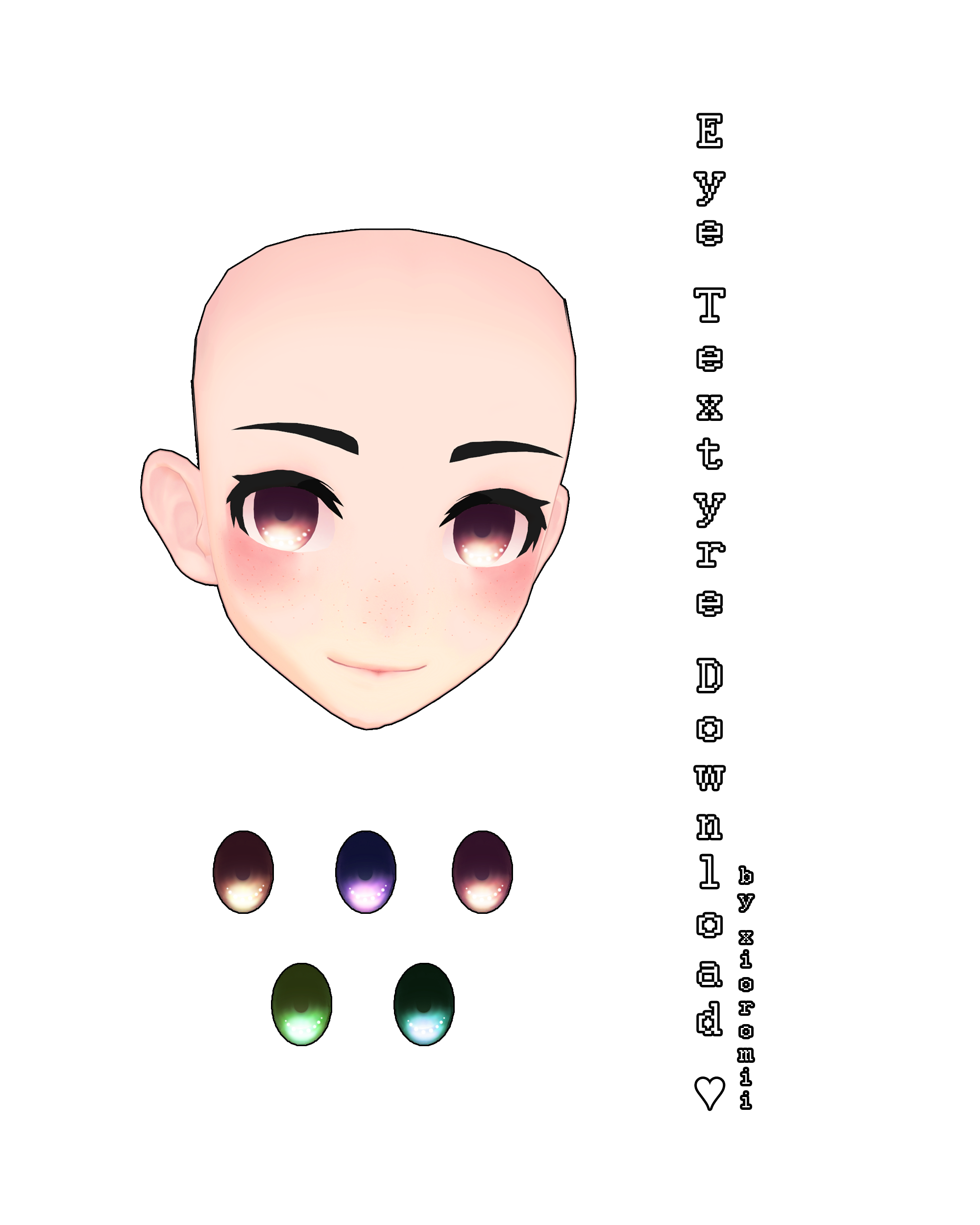 Eye Textures ~ Download by xioromii on DeviantArt