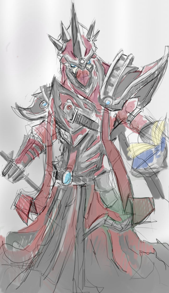 Karthus, le reworked one by NoodleArtist on DeviantArt