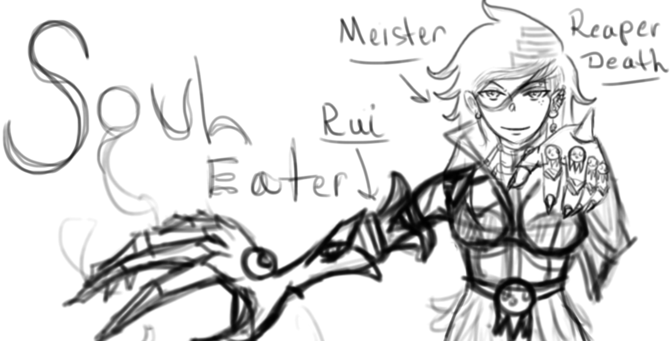 Soul eater OC Reaper Death the kid's older sister by DreamAbove101 on ...
