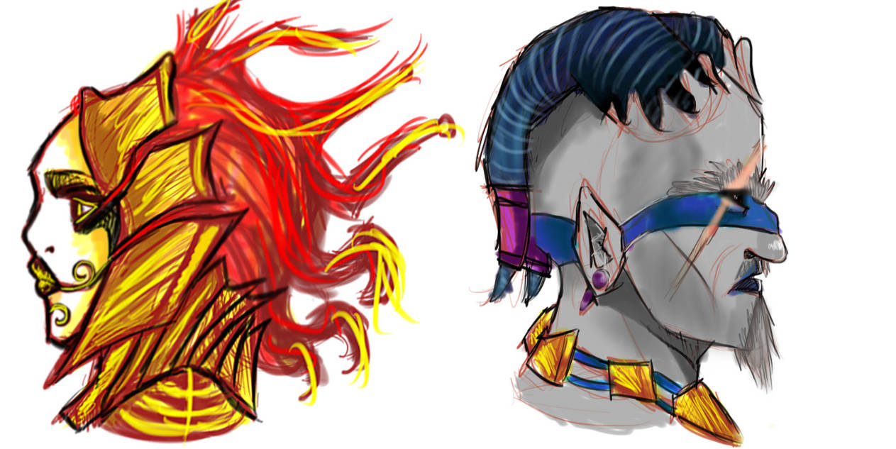 Fire and ice sworn enemies by DreamAbove101 on DeviantArt