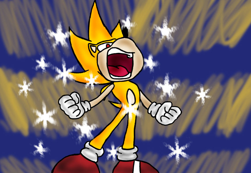 Super Sonic's fury by MintStarMari on DeviantArt