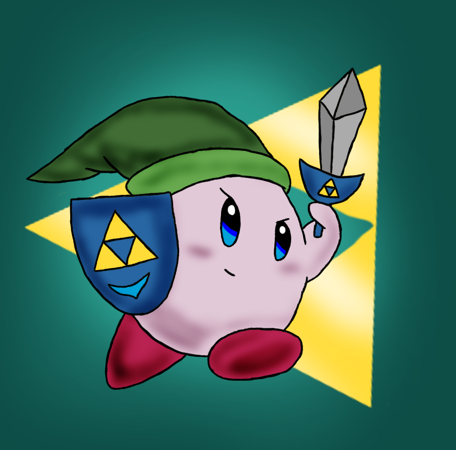 Link Kirby by MintStarMari on DeviantArt