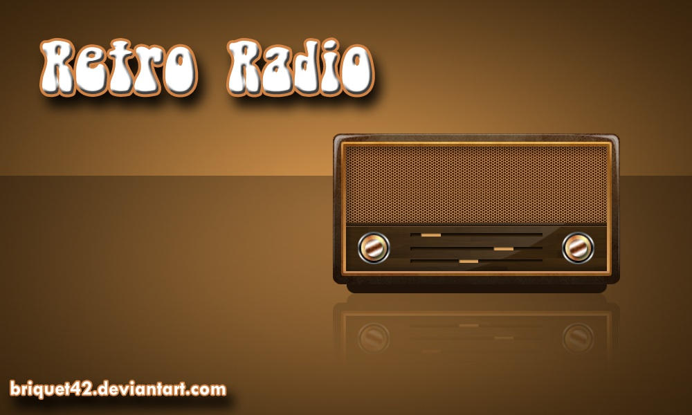 Retro Radio by briquet42 on DeviantArt