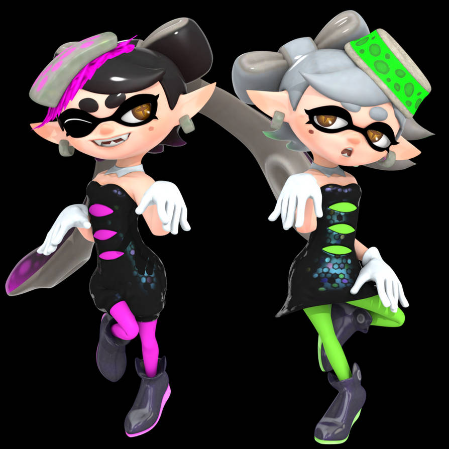 Splatoon Squid Sisters tg by PlayzGames17 on DeviantArt