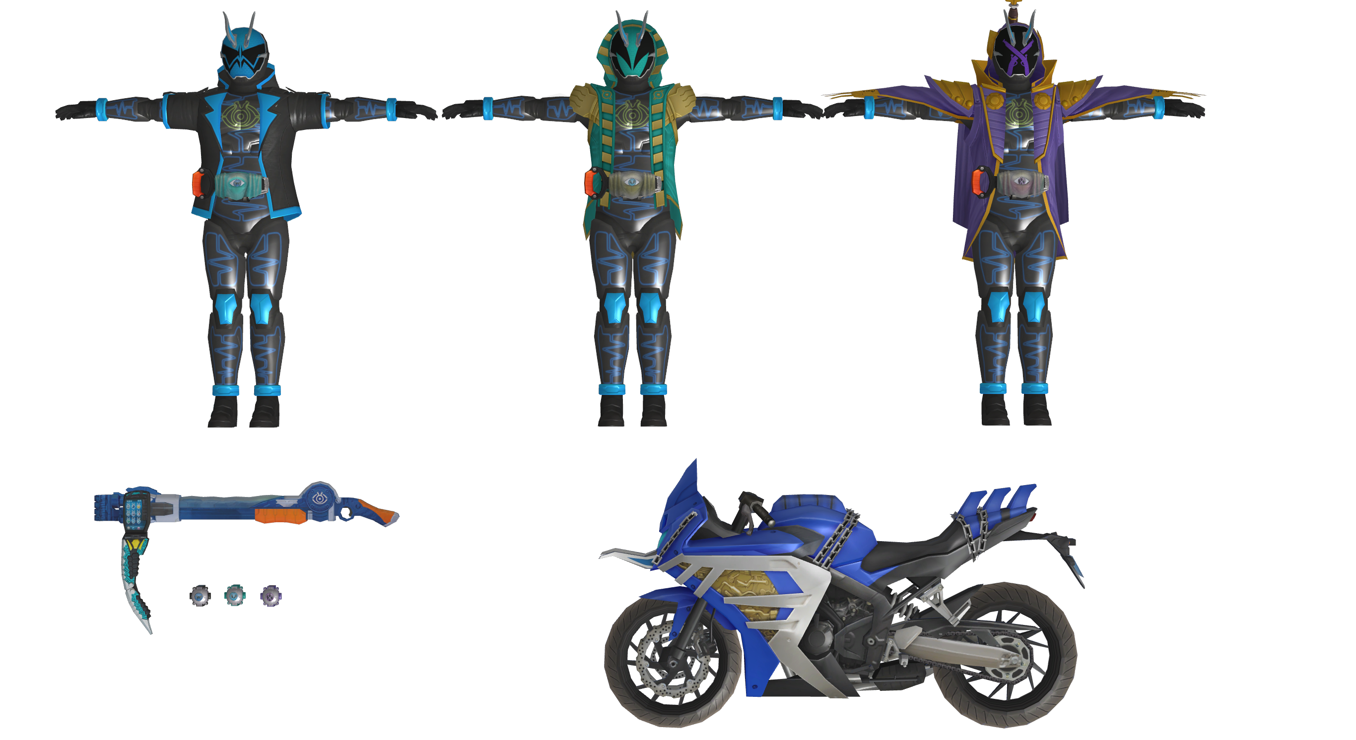 (Battride War Genesis) Kamen Rider Specter Pack by kaiserraiser on ...