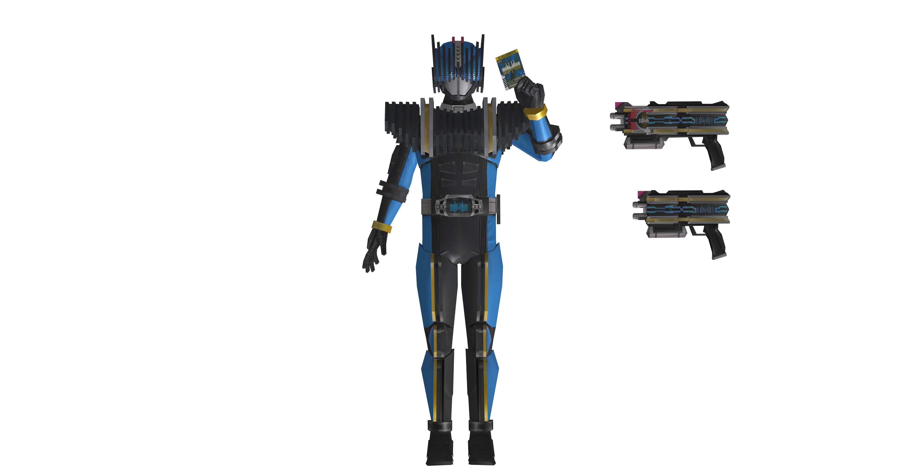 (Battride War Genesis) Kamen Rider Diend Pack by kaiserraiser on DeviantArt