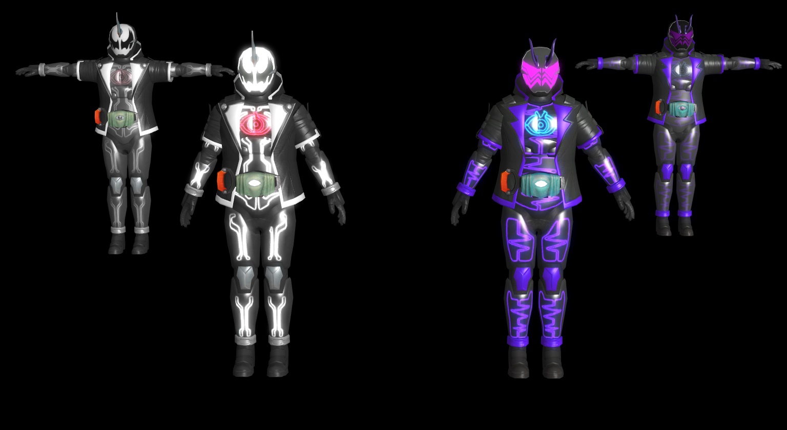 Dark Ghost and Zero Specter by kaiserraiser on DeviantArt