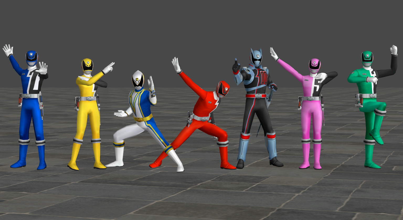 (SSLW) Dekaranger by kaiserraiser on DeviantArt