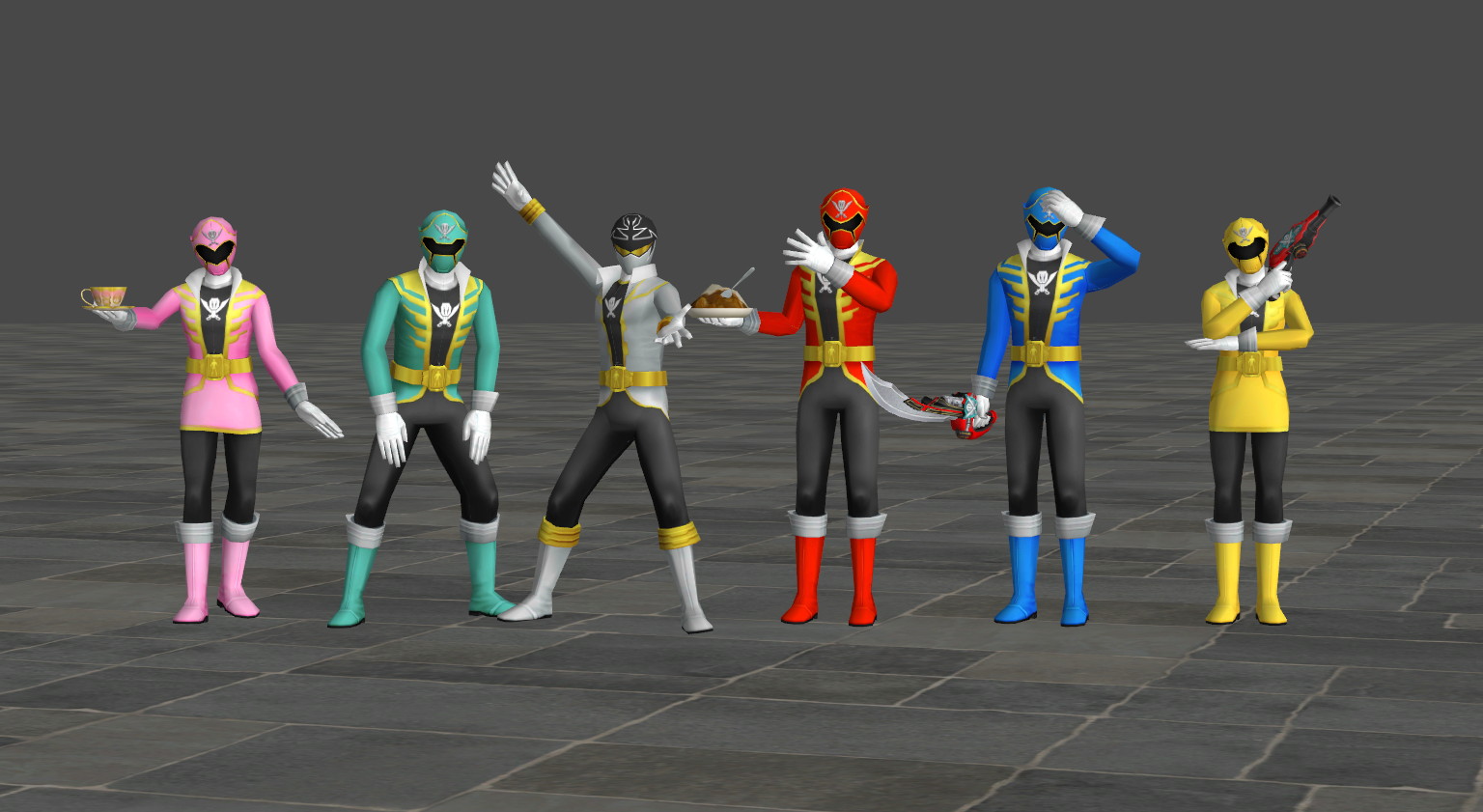 (SSLW) Gokaiger by kaiserraiser on DeviantArt