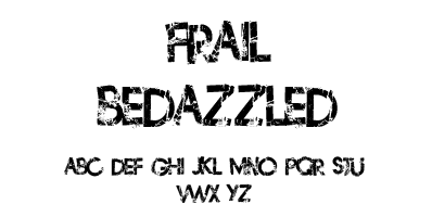 FRAIL font by dree23km on DeviantArt