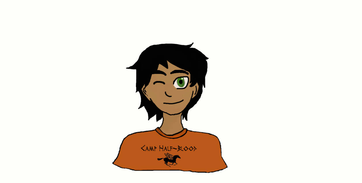 Percy Jackson (redraw) by moramari on DeviantArt