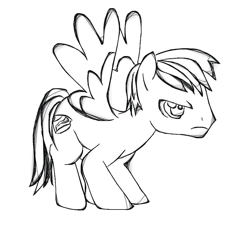 Mlp Winter Gust angry by setery on DeviantArt