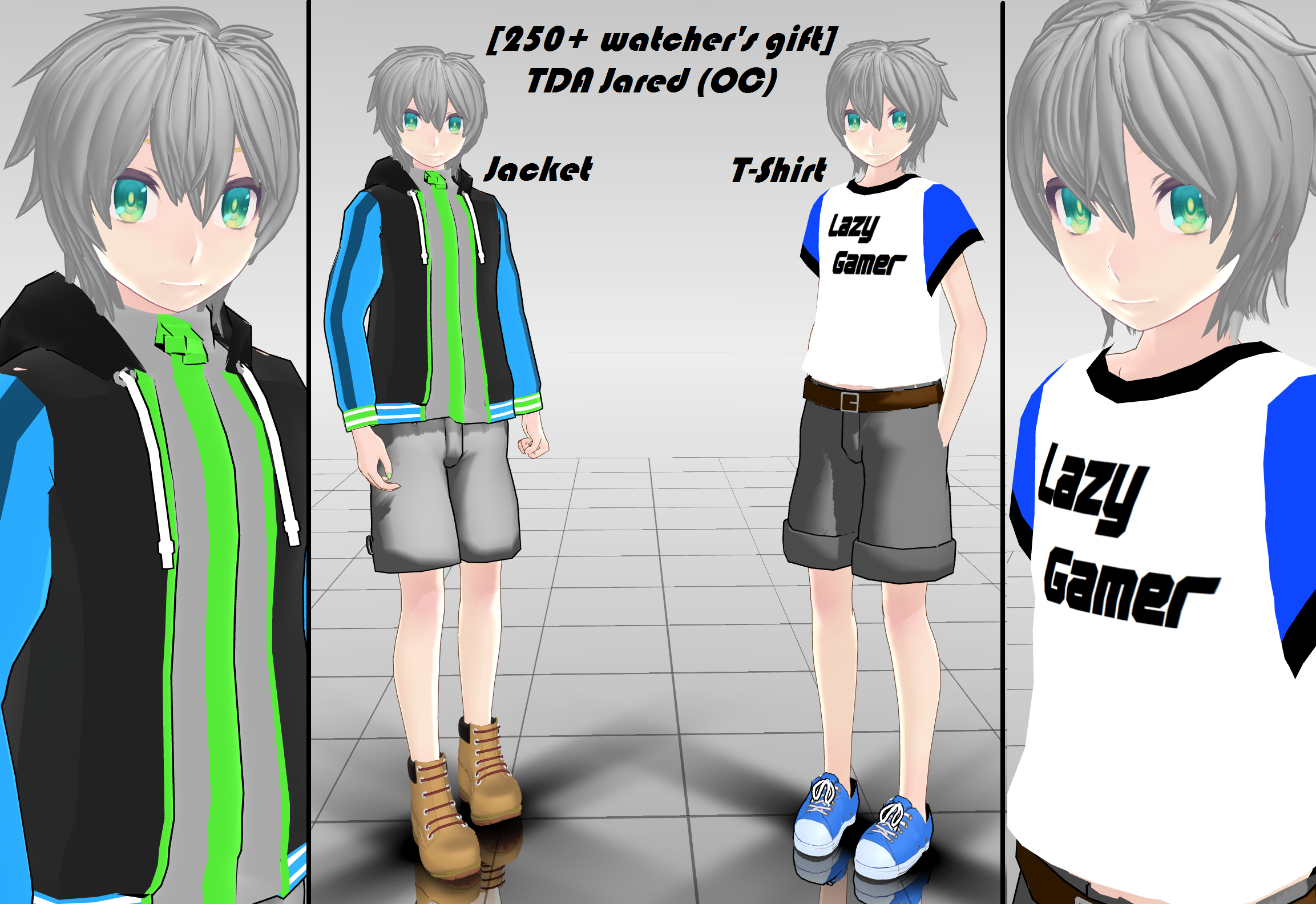 [250+ Watcher's Gift] Jared (MMD OC) [+DL] by Kokoro-Hane on DeviantArt