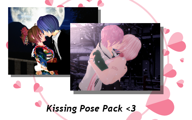Kissing Pose Pack - 1 [+DL] by Kokoro-Hane on DeviantArt