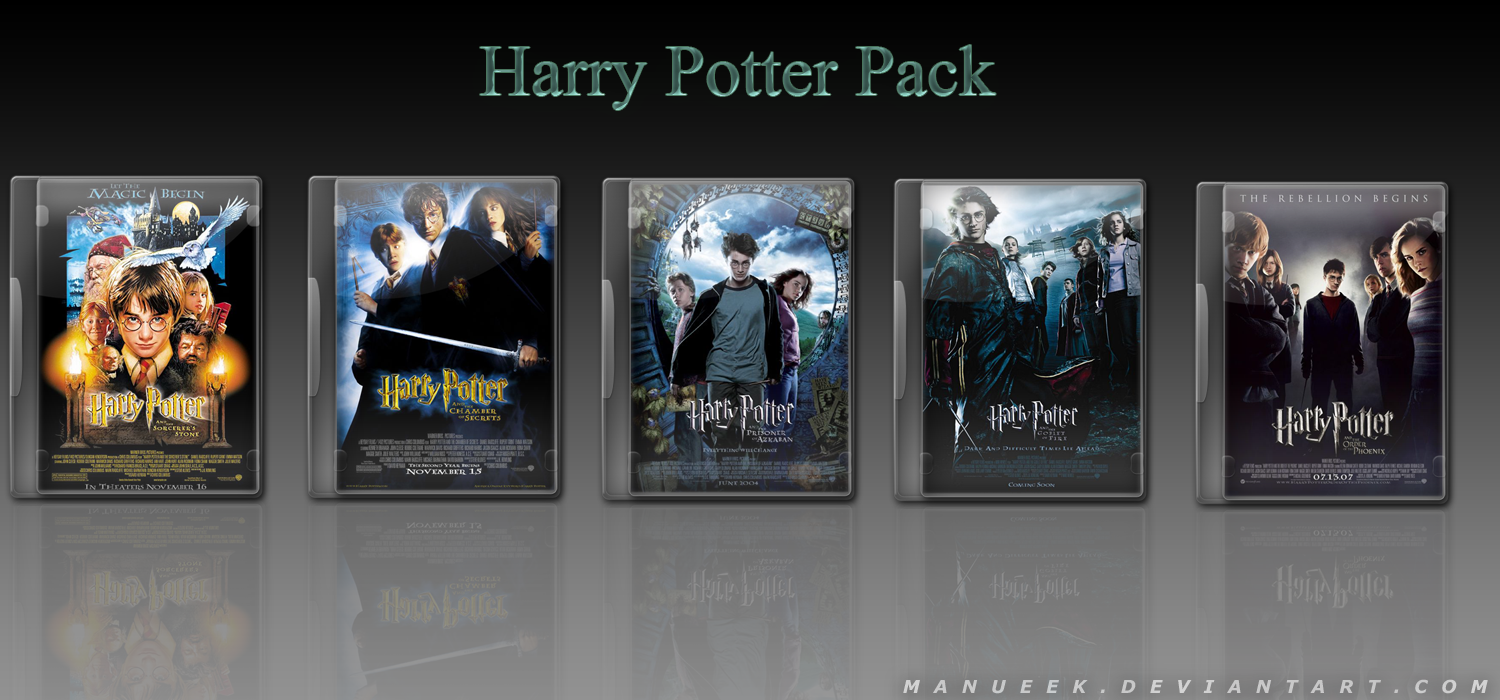 Harry Potter Pack by manueek on DeviantArt