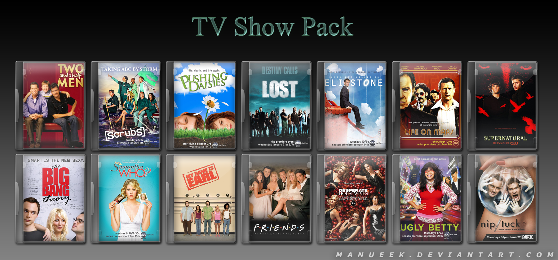 TV Show Pack 1 by manueek on DeviantArt