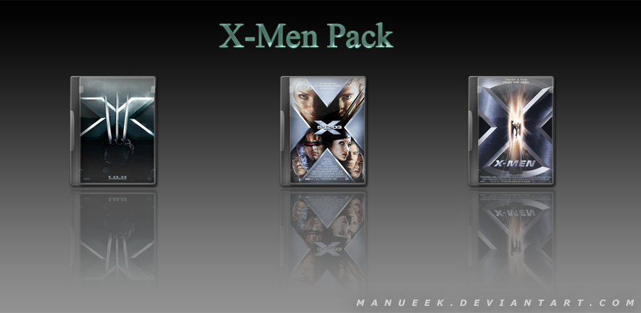 X Men Pack By Manueek On Deviantart