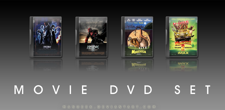Movie DVD Icons 8 by manueek on DeviantArt
