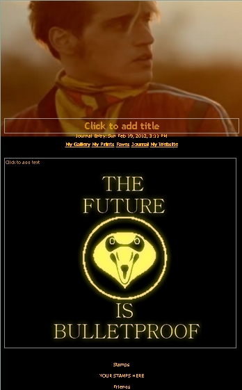 The Future Is Bulletproof skin by IamRinoaHeartilly on DeviantArt